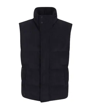 Herno Quilted Padded Gilet - Black
