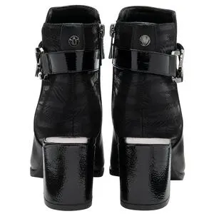 Barbour Metal Buckle Block-heel Ankle Boot