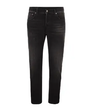 DONDUP Dian Slim Carrot Jeans - Black