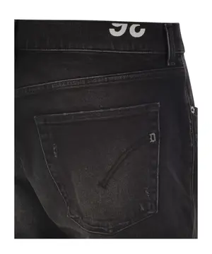 DONDUP Dian Slim Carrot Jeans - Black