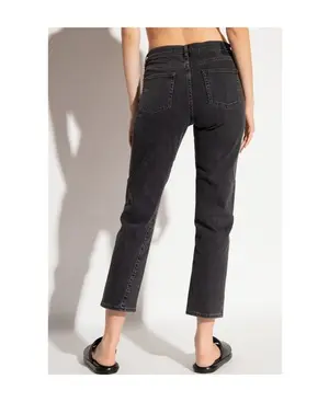 TOTEME Belt-looped Straight-leg Jeans