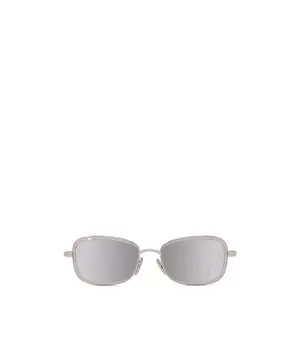 Loewe Butterfly Frame Sunglasses - Silver