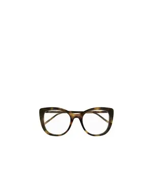 Saint Laurent Cat Eye Frame Glasses - Black