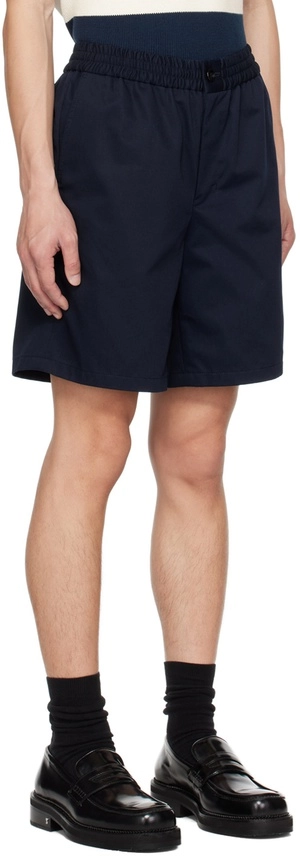AMI Paris De Coeur Elasticated Waistband Track Shorts