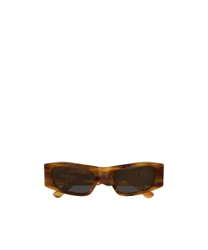 Balenciaga Cat-eye Frame Sunglasses - Brown