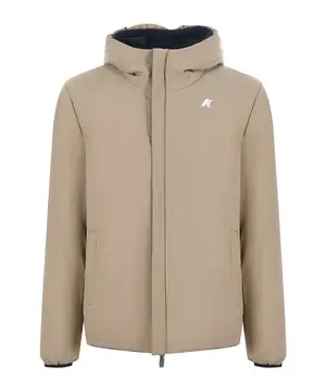 K-WAY Jack Reversible Hooded Down Jacket