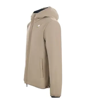 K-WAY Jack Reversible Hooded Down Jacket