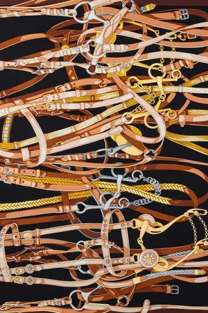 Gucci Belt-print Scarf