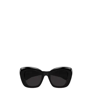 Balenciaga Butterfly Frame Sunglasses - Black