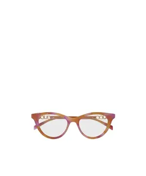 Gucci Cat-eye Frame Glasses - Brown