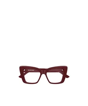 Balenciaga Butterfly Frame Glasses - Red