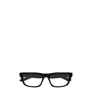 Balenciaga Rectangular Frame Glasses - Black