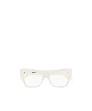 Balenciaga Cat Eye Frame Glasses - White