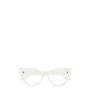 Balenciaga Cat Eye Frame Glasses - White