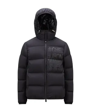 Moncler Adret Logo Printed Padded Jacket