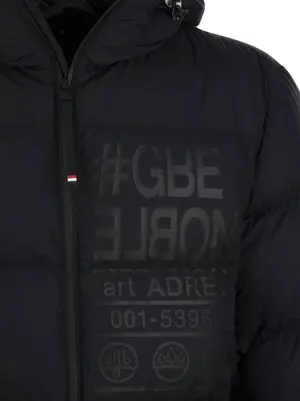 Moncler Adret Logo Printed Padded Jacket