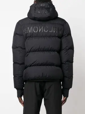 Moncler Adret Logo Printed Padded Jacket