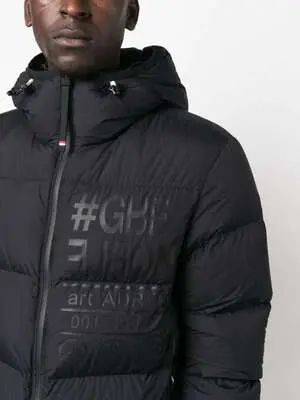 Moncler Adret Logo Printed Padded Jacket