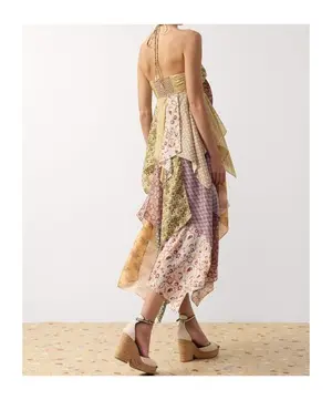 Zimmermann Fairlight Scarf Halter Dress