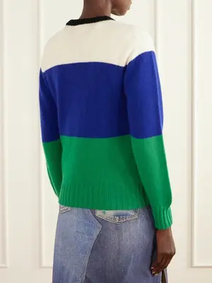 J.W.ANDERSON Colour-block Wool Sweater