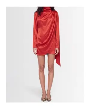 Giuseppe Di Morabito Silk Short Dress