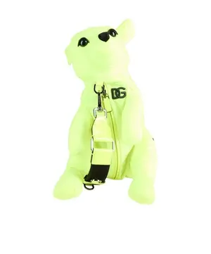 Dolce & Gabbana Neon Padded Puppy-shaped Crossbody Bag