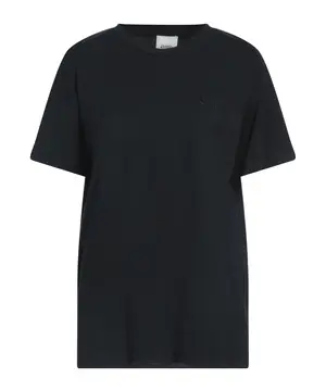Isabel Marant Étoile Crew Neck Cotton T-shirt With Debossed Logo