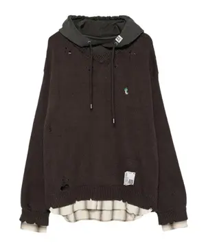 Mihara Yasuhiro Long-sleeve Sweatshirt - Black