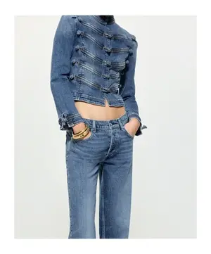 Liu Jo Jacket In Denim With Alamari
