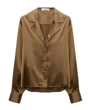 Dorothee Schumacher V-neck Long-sleeve Shirt