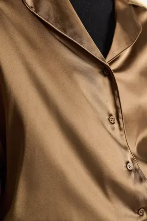 Dorothee Schumacher V-neck Long-sleeve Shirt