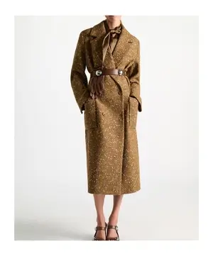 Dorothee Schumacher Double-breasted Belted Coat