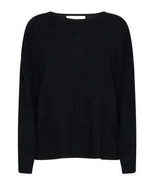 KAOS Boat Neck Sweater - Black
