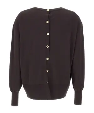 KAOS Button-back Knitted Sweater