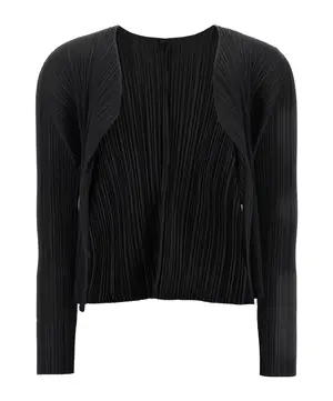 Issey Miyake Basics Cardigan - Black