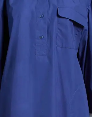 Max & Co. Stand Collar Utility Shirt Dress