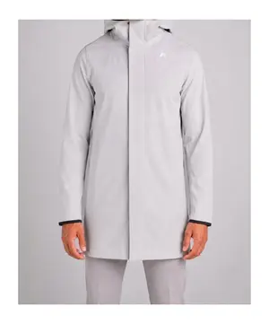 K-WAY Marlyn Hooded Logo-patch Coat