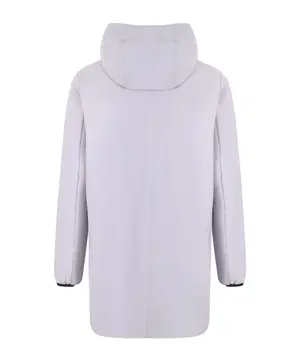 K-WAY Marlyn Hooded Logo-patch Coat