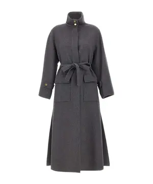KAOS Belted Longline Coat