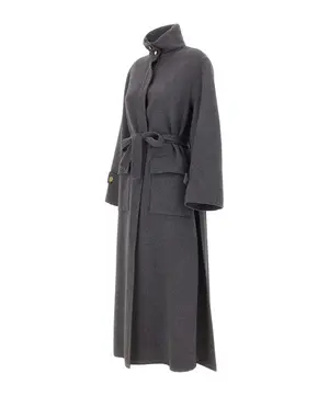 KAOS Belted Longline Coat