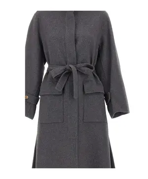 KAOS Belted Longline Coat