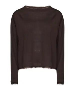KAOS Long-sleeved Sweater - Black