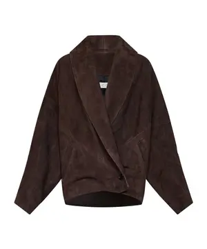 Co Long-sleeved Leather Jacket