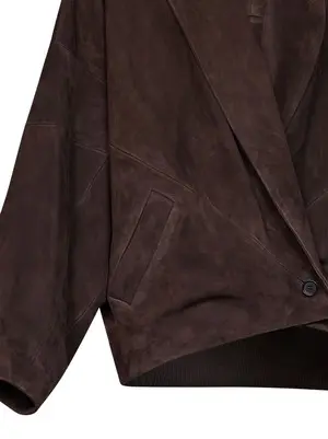 Co Long-sleeved Leather Jacket