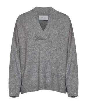KAOS Long-sleeved Sweater - Gray