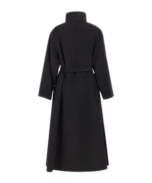 KAOS Belted High-collar Coat