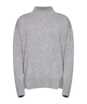 KAOS Long-sleeved High-neck Top - Gray