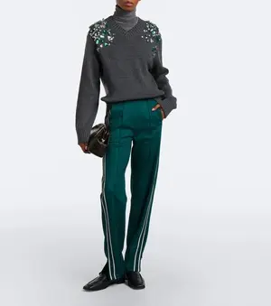 Dorothee Schumacher Sweater With Crystal Appliqué Decoration