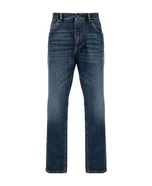 Dolce & Gabbana Dolce Gabbana Loose Fit Jeans - Blue