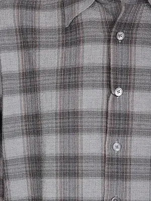 SUNFLOWER Studio Check Seersucker Shirt